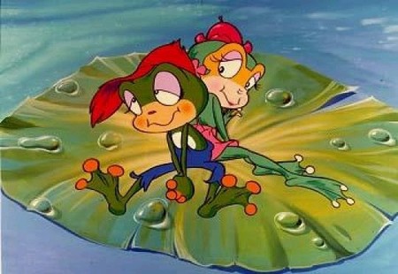 Démétan the little frog (Kerokko Demetan): the serie