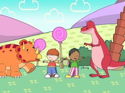 Harry and His Bucket Full of Dinosaurs: the serie